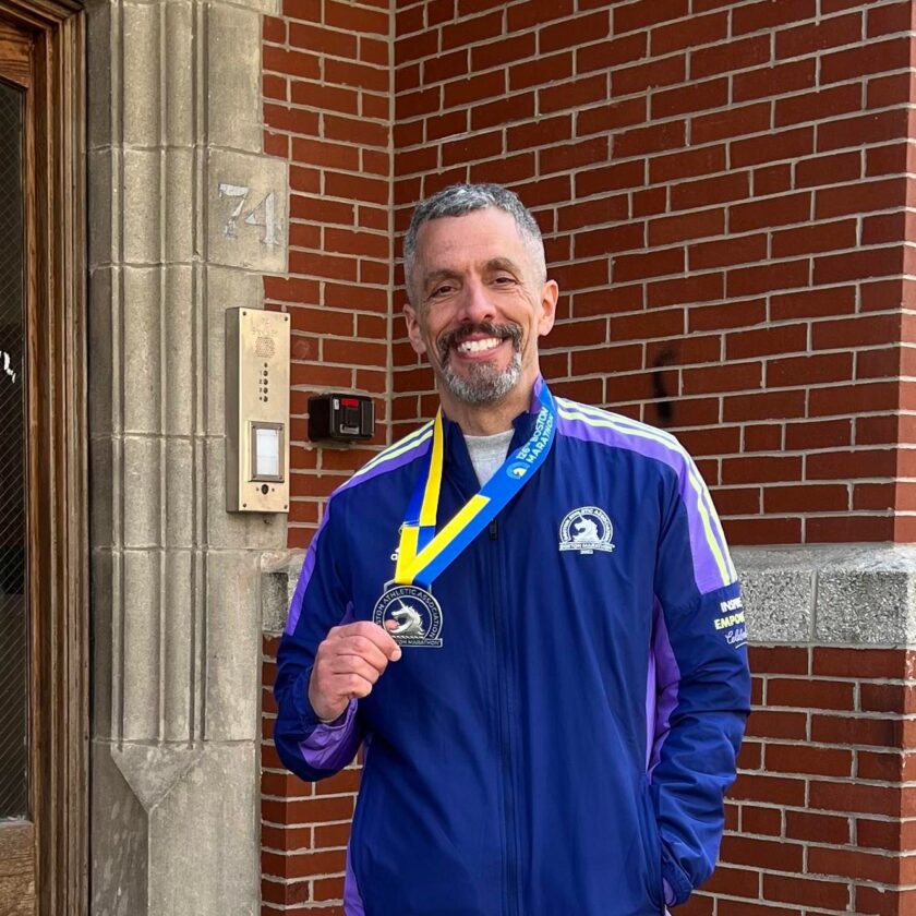 Burns competes in fourth Boston Marathon | News, Sports, Jobs - The ...